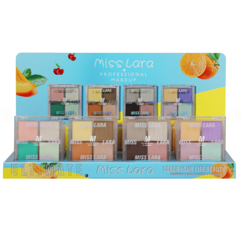 PALETA DE SOMBRAS X4 MISS LARA 02233 – bellacentral.com.ar